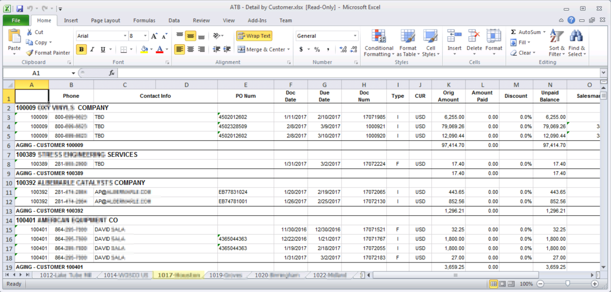 SSRS Reports Examples